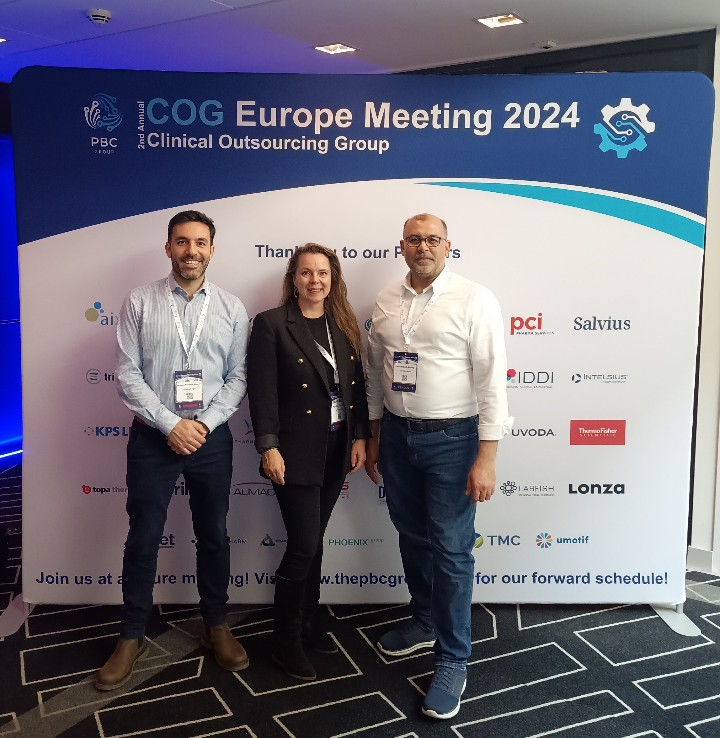 COG Europe Conference, Amsterdam – Salvius